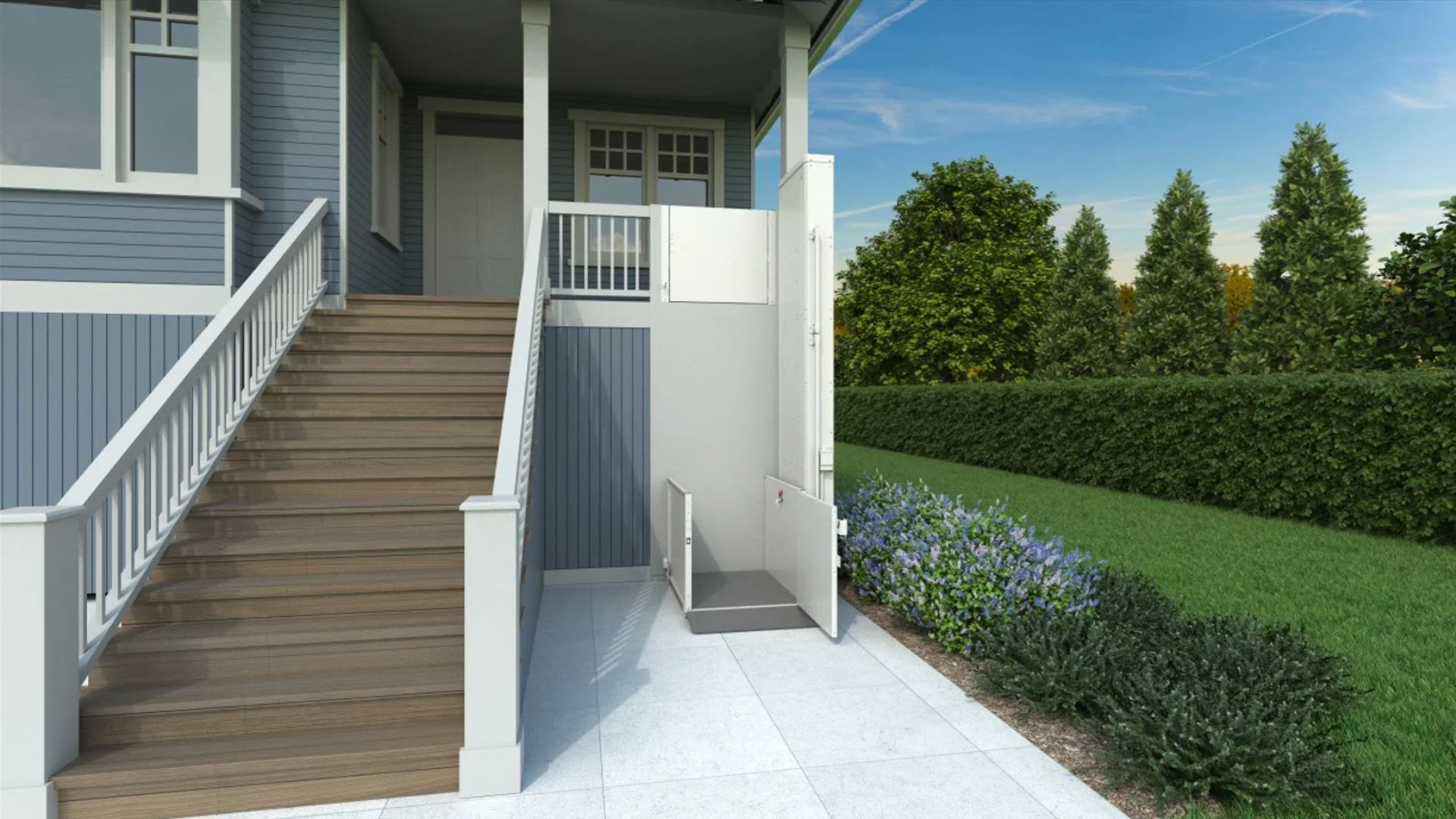 Lifts Handicap Accessible Deck