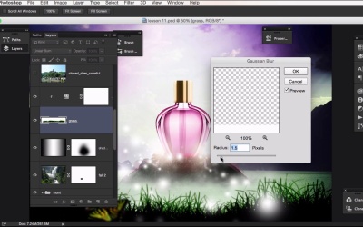 Creative Lighting Effects in Adobe Photoshop - Butterflies
