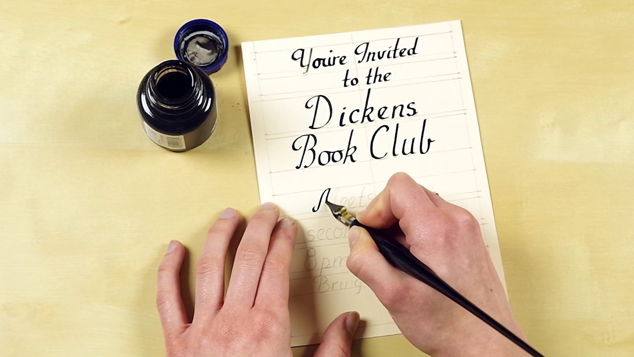 The Art of Calligraphy: Roundhand Script - Ink Your Letters