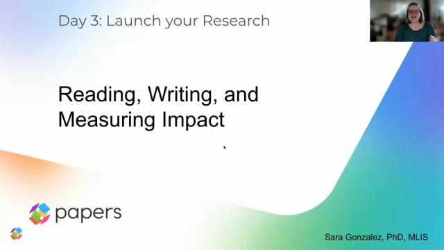 2024 Launch Your Research Series - Papers