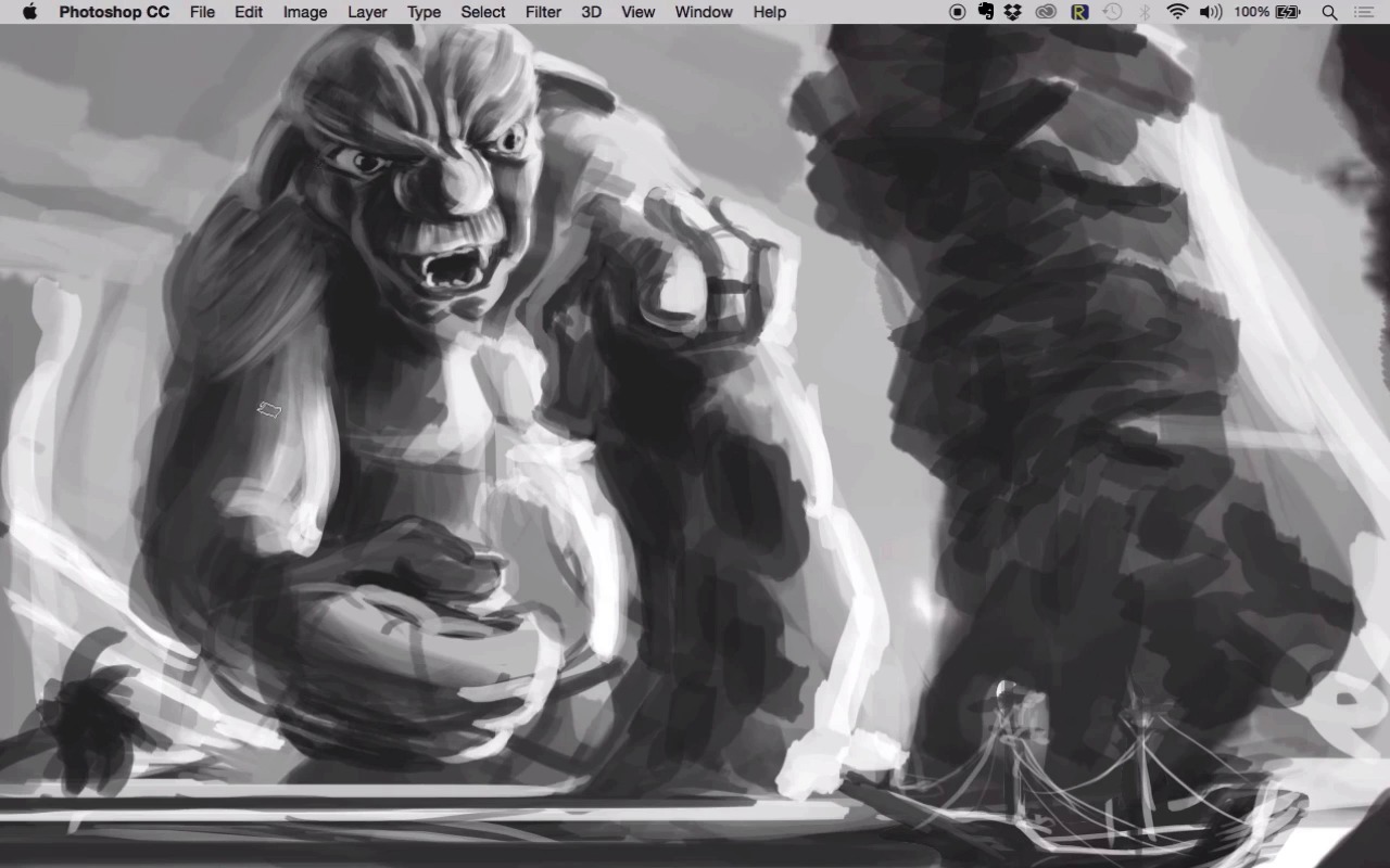 Digitally Paint Fantastic Giants Walking the Earth - Begin Designing ...