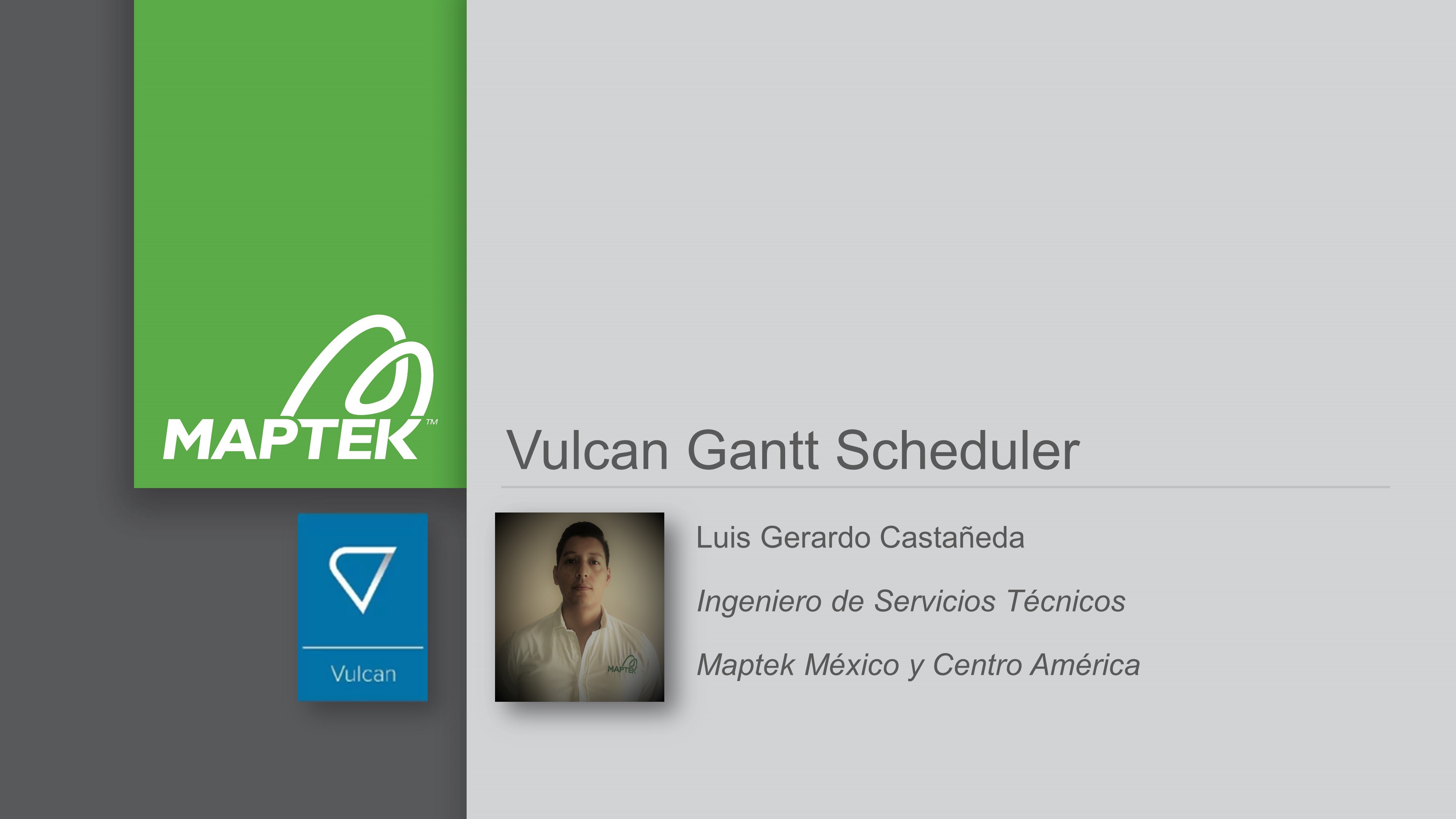 Maptek - Vulcan Gantt Scheduler – Planificación y programación de actividades