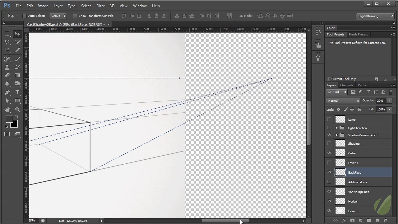 Digital Drawing Fundamentals - Cast Shadow