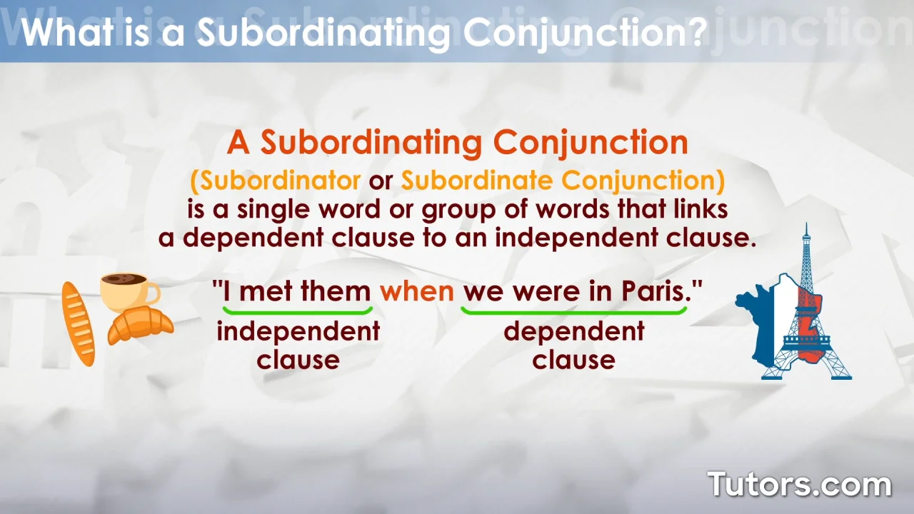 Subordinating Conjunctions: What Are They? (with Examples, 52% OFF Subordinating Conjunctions: What Are They? (with Examples, 52% OFF