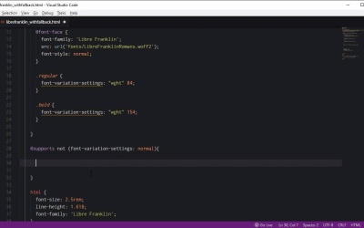 Up and Running With Variable Fonts - Fallbacks