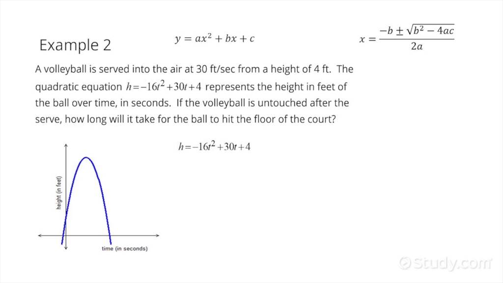 Solving a Word Problem Using a Quadratic Equation with Rational Roots ...