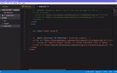 Building a Landing Page That Converts - Laying Out the Header