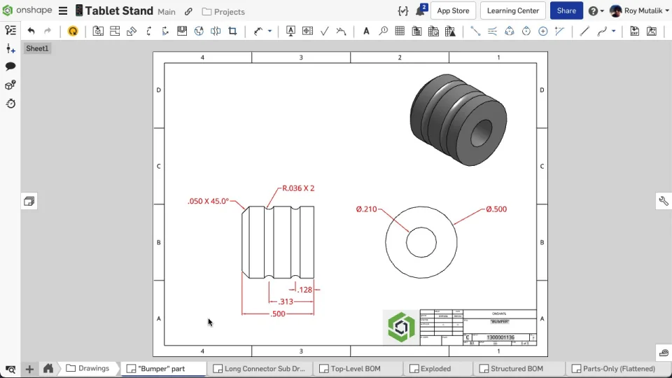 Tech Tip: How to Update All Drawings in an Onshape Document