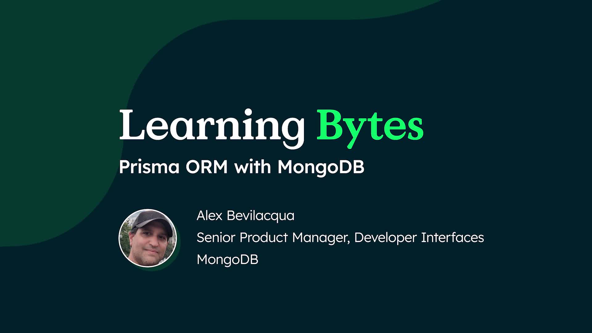 Prisma ORM with MongoDB - Learn | MongoDB Prisma ORM with MongoDB - Learn | MongoDB