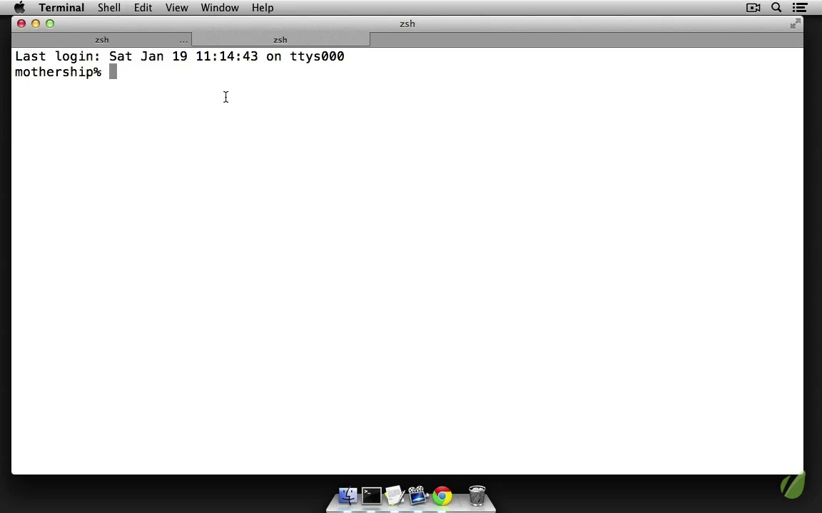 Advanced Command Line Techniques - Using the Z Shell