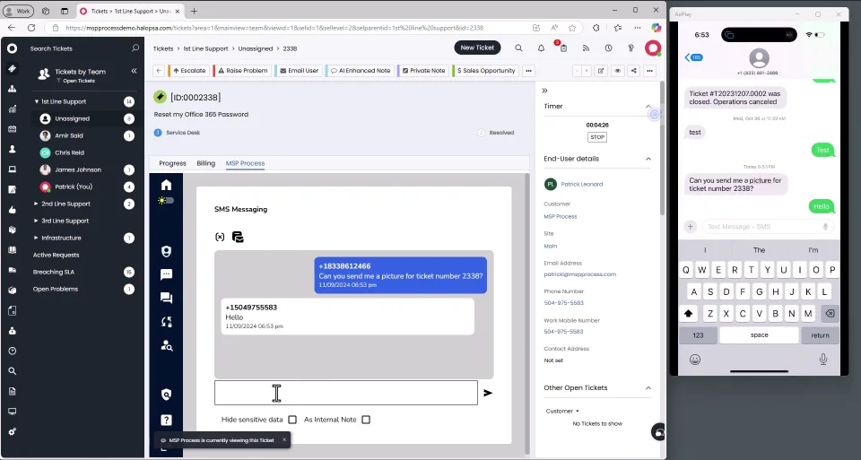Halo PSA - Verify, Respond, Deliver!