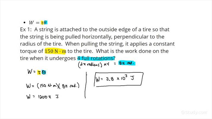 Calculating The Work Done On A Object By A Given Vector Valued Force Over A Given Displacement