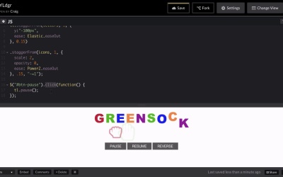 GreenSock Animation Platform: First Steps - Controlling Playback