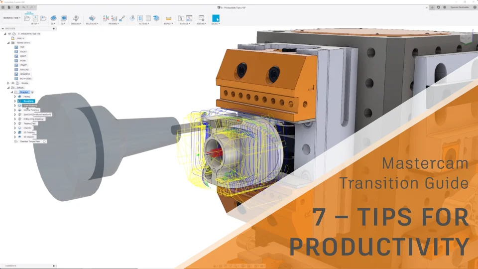 Fusion 360 Help | Mastercam transition guide | Productivity tips | Autodesk
