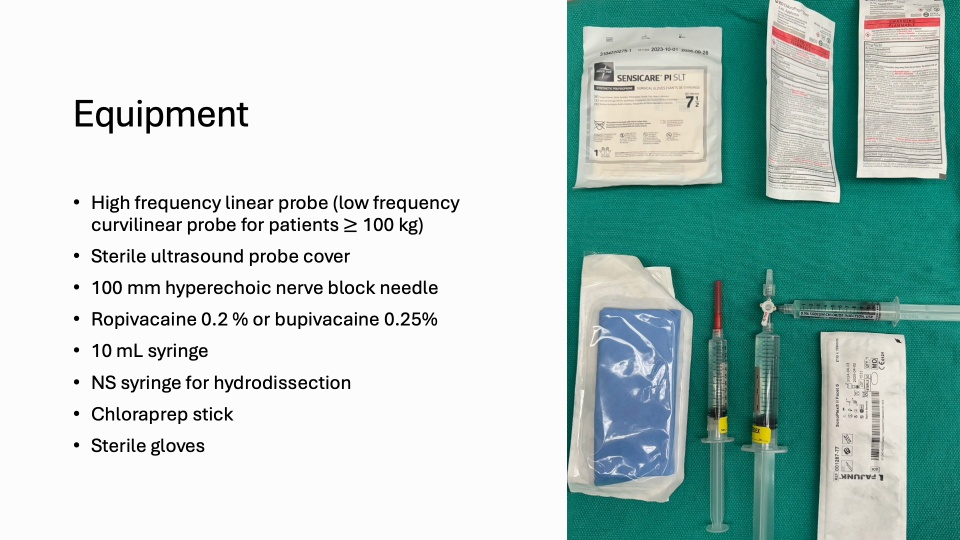 Pediatric Ultrasound-Guided iPACK Block | CSurgeries