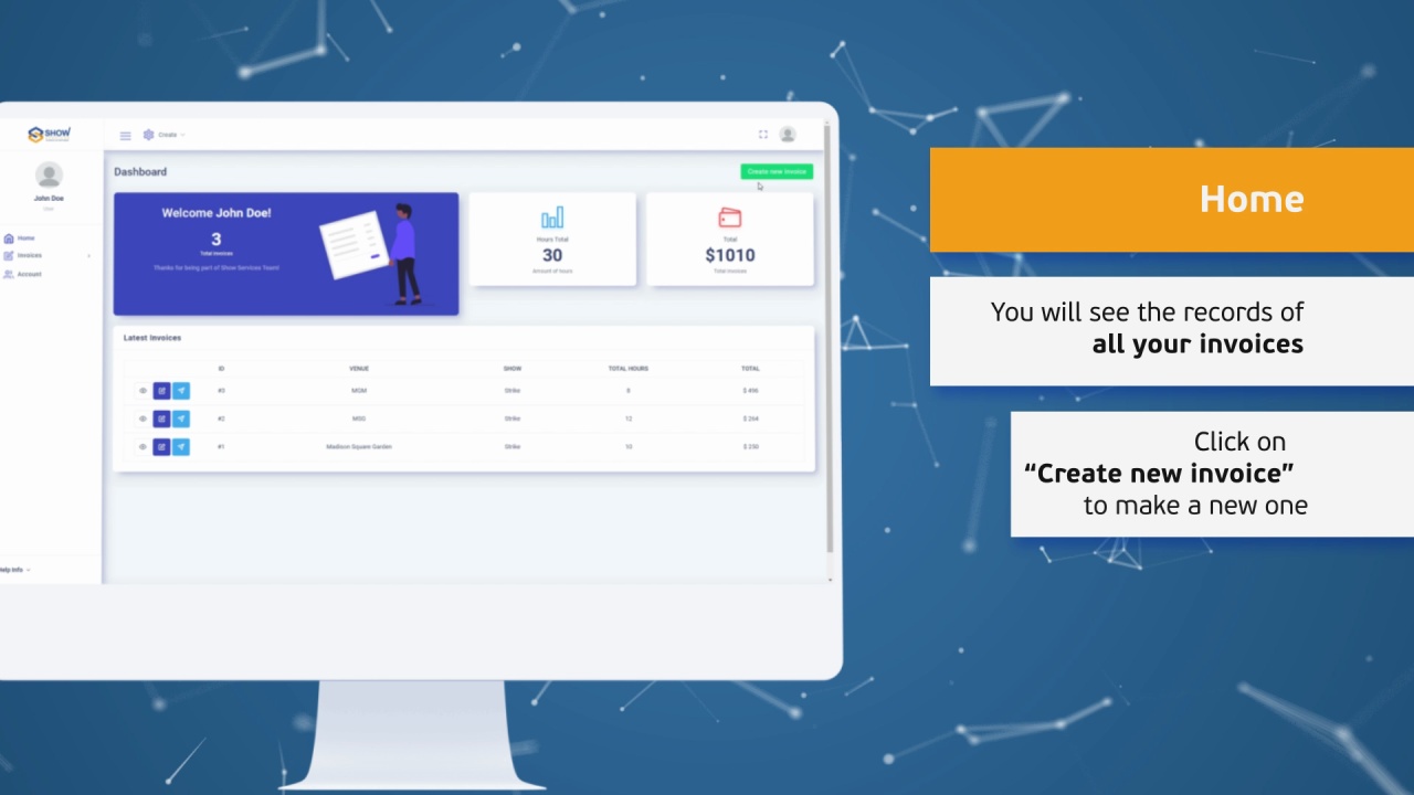 Login | Show Services