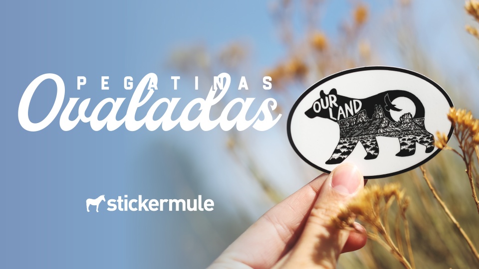 Stickers ovalados - Envío gratis | Sticker Mule