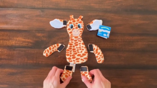 DESTRUCTABLES Raffee the Giraffe Stuffing-Free Dog Plush Toy - Chewy.com