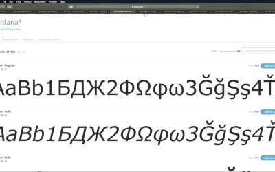 An Introduction to Typeface Styles - Humanist Typefaces