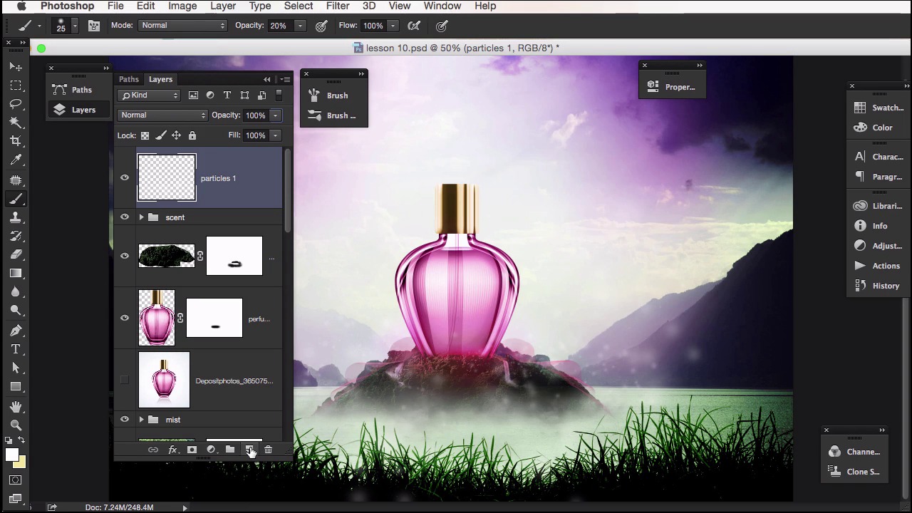 Creative Lighting Effects in Adobe Photoshop - Light Trails