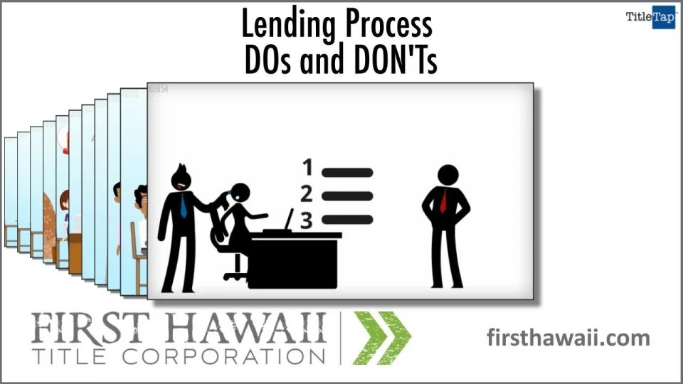 What Responsibilities Do I Have During The Lending Process? - Honolulu ...