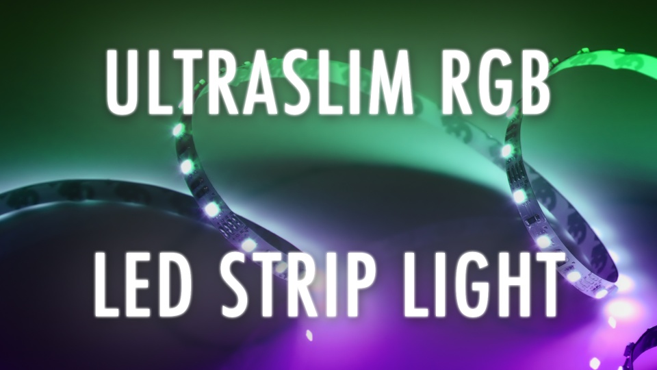 RGB 2835 LED Strip Light 84/m 6mm wide 5m Reel