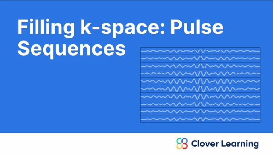 Filling k-Space: Pulse Sequences | Video Lesson | Clover Learning