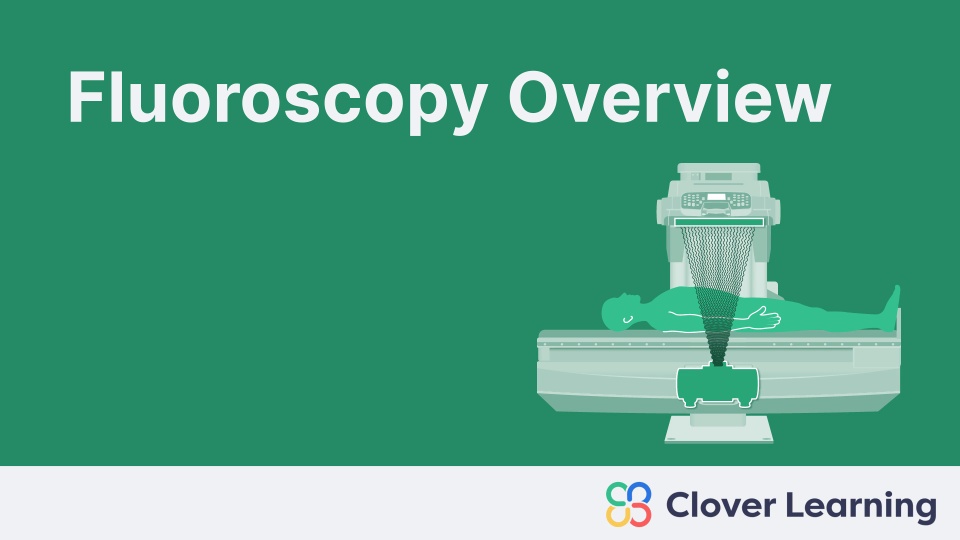 Fluoroscopy Overview | Video Lesson | Clover Learning