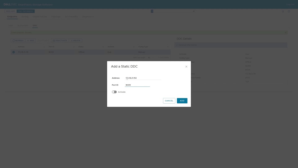 SFSS-1b Registering PowerStore 2.1.x | SmartFabric Storage Software ...