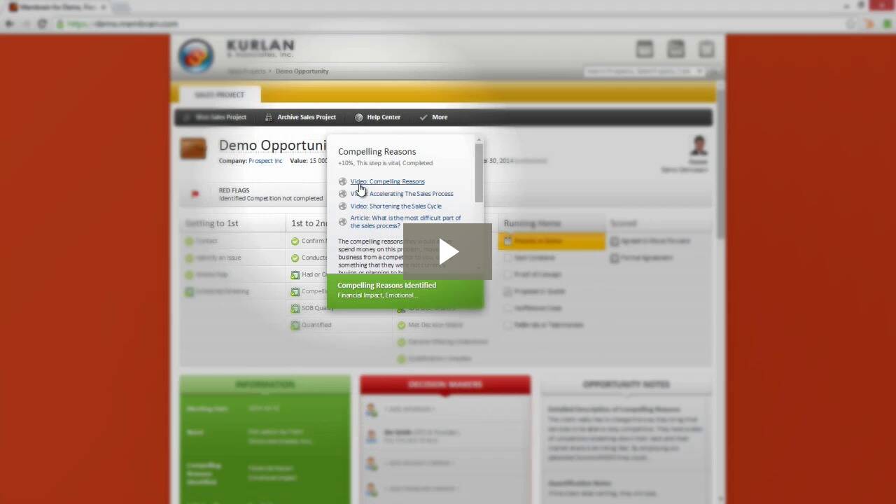 Baseline Selling Sales Process & Methodology Powered by Membrain