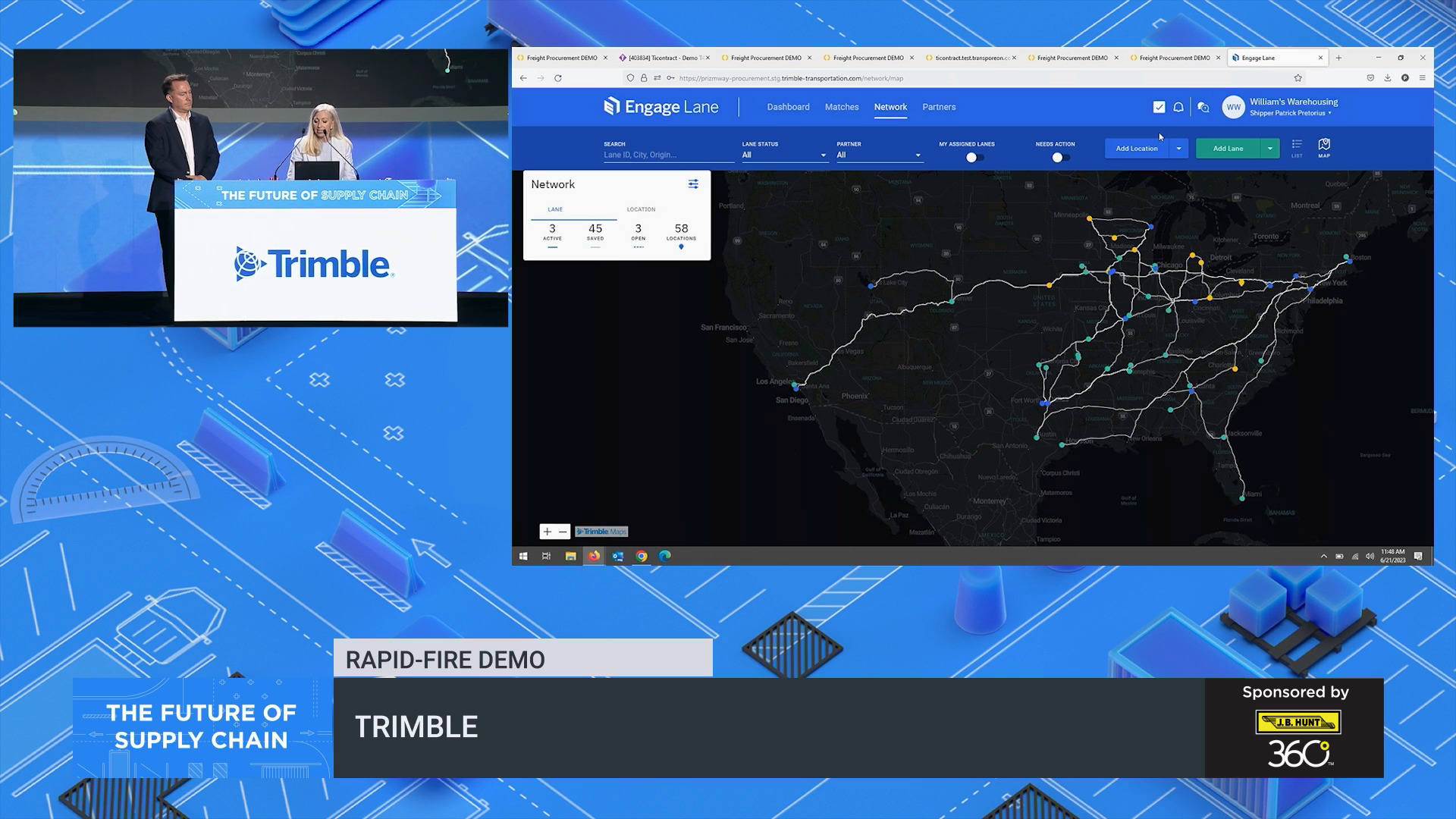 Trimble Transporeon Future of Supply Chain 2023 Presentation