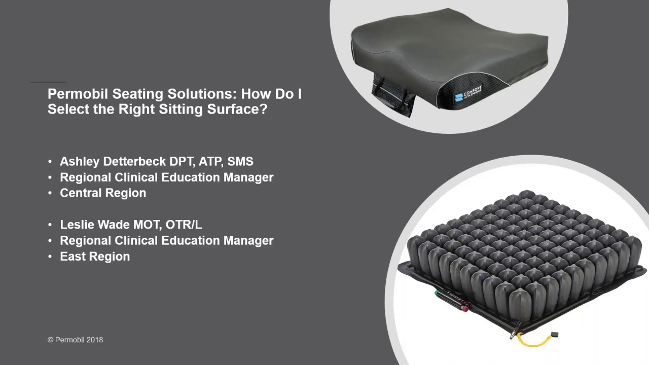 Permobil Seating Solutions: How Do I Select the Right Sitting Surface ...