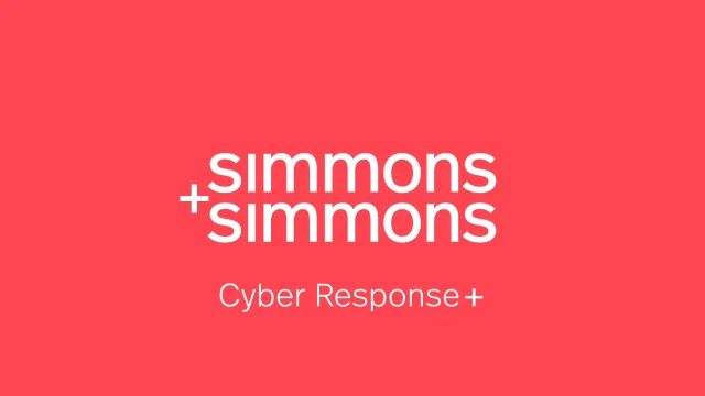 Dealing with a data breach: Cyber Response+ | Simmons & Simmons