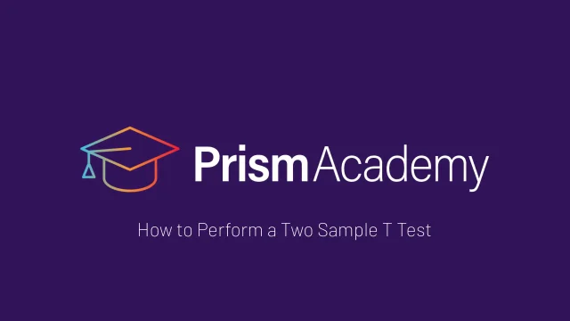 How To Perform a Two Sample T Test - Graphpad