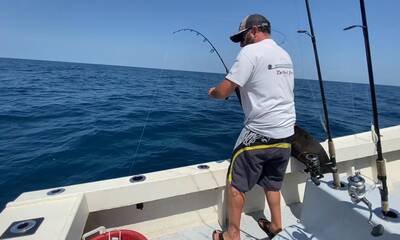 Reelin in the fun!!! Great catch!!! - Carolina Beach Fishing Report ...