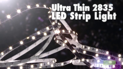 WW 2835 LED Strip Light 60/m 5mm wide 5m Reel