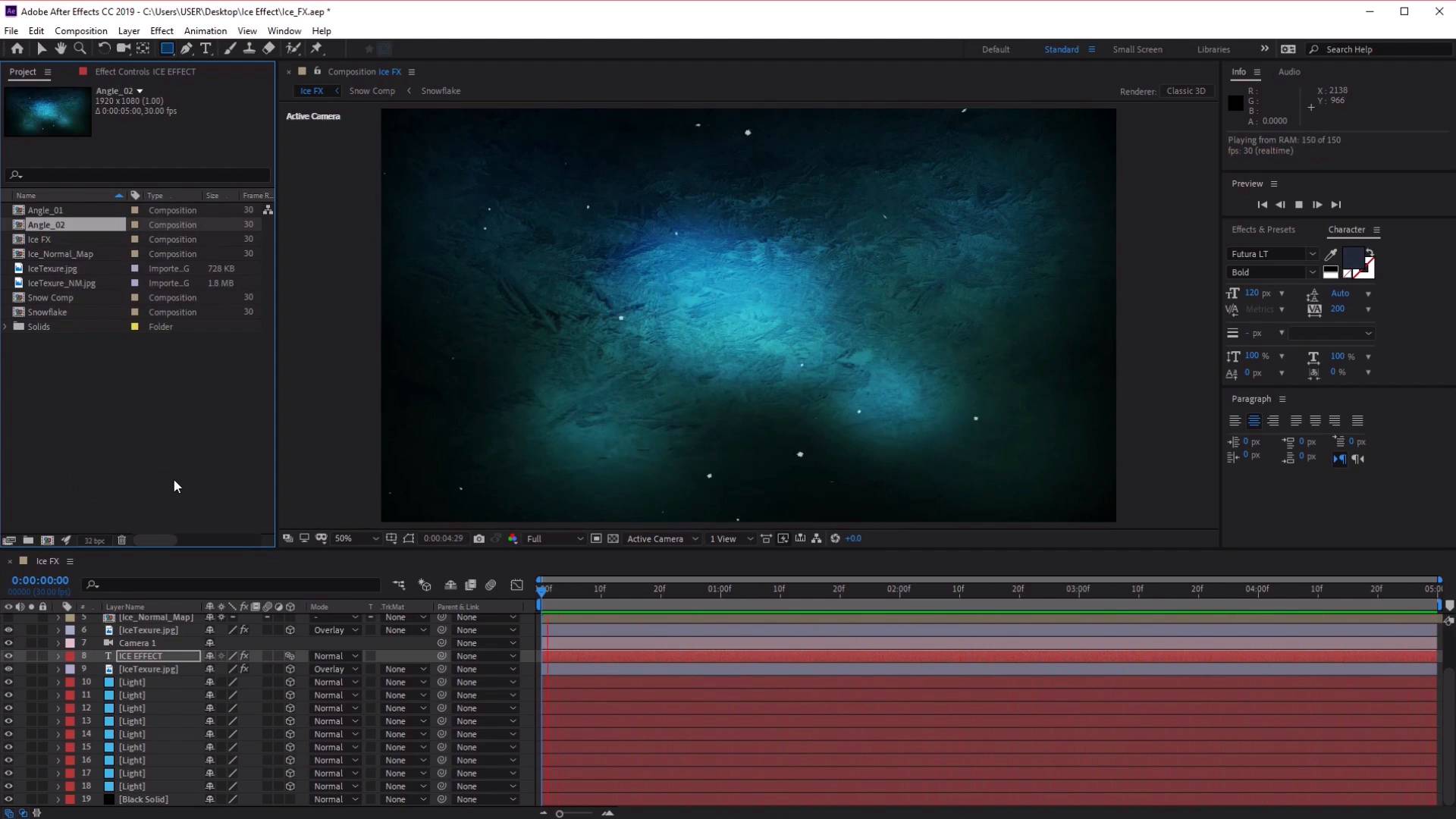 Create a Cool Ice Effect Animation in Adobe After Effects - How to ...