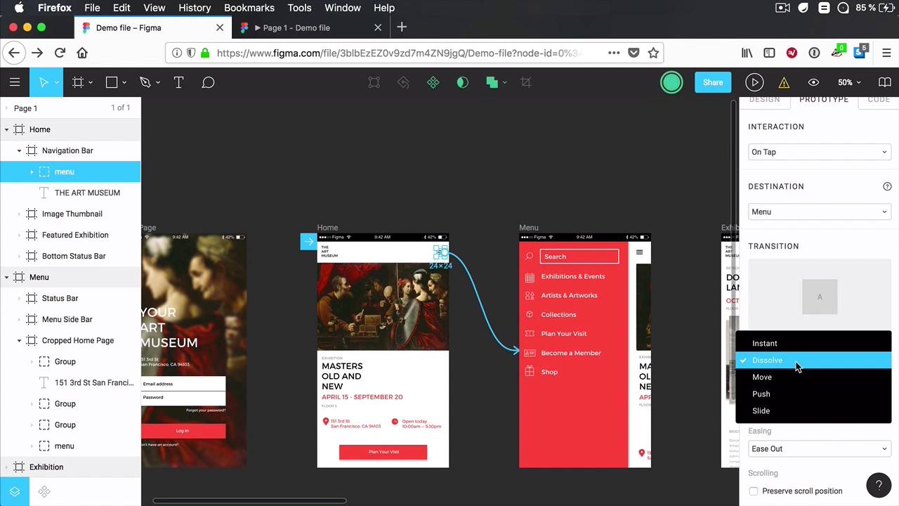 A Guide to Prototyping in Figma - Interactions and Transitions