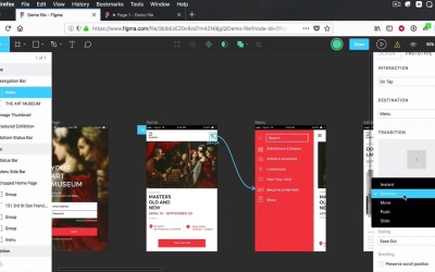 A Guide to Prototyping in Figma - Interactions and Transitions