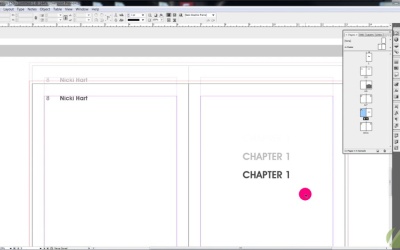 Book Layout in InDesign - Inside Pages