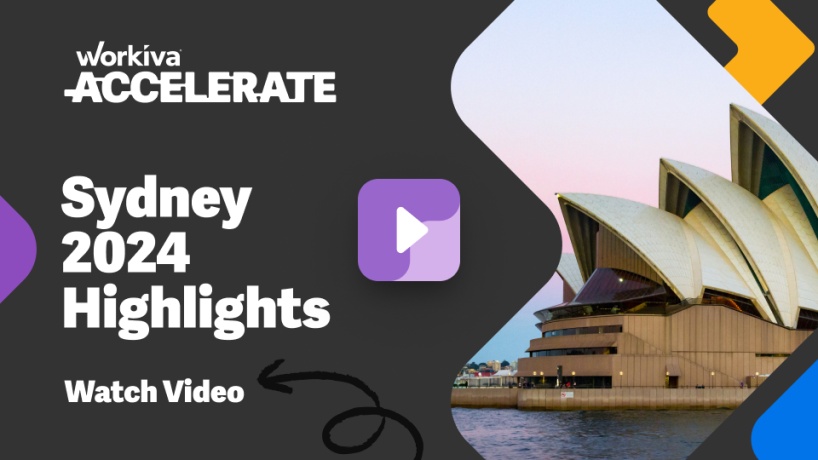 Accelerate 2024 Australia: Melbourne | Workiva