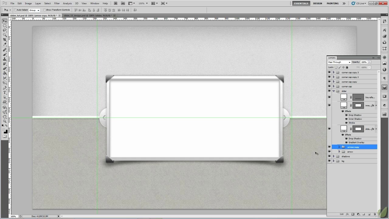 Advanced UI Techniques - Adding The Navigation Arrows
