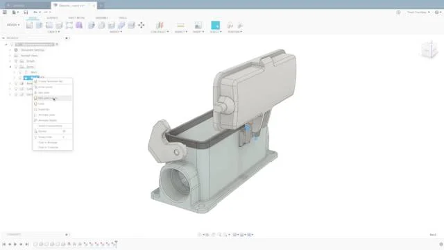 Fusion Help | Creating assemblies | Flexibility within joints | Autodesk