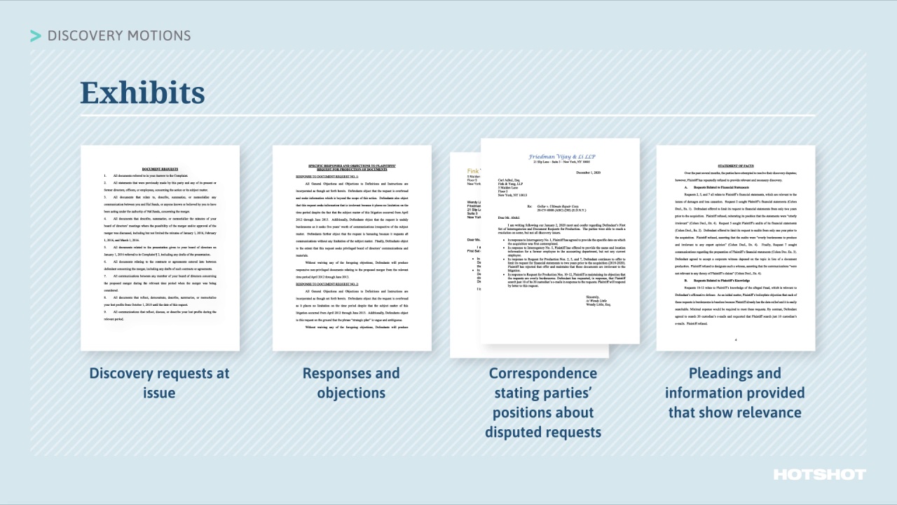 Discovery Motions - Motion Practice