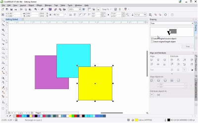 Getting Started With CorelDRAW - Manipulating Objects