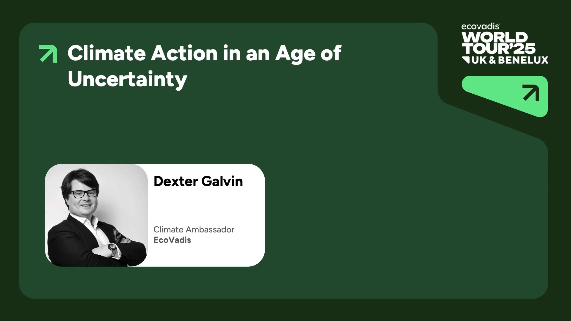 Climate Action in an Age of Uncertainty [World Tour 2025] | EcoVadis