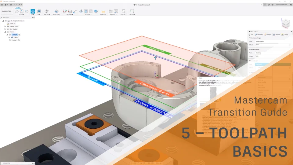 Fusion 360 Help | Mastercam transition guide | Toolpath basics | Autodesk