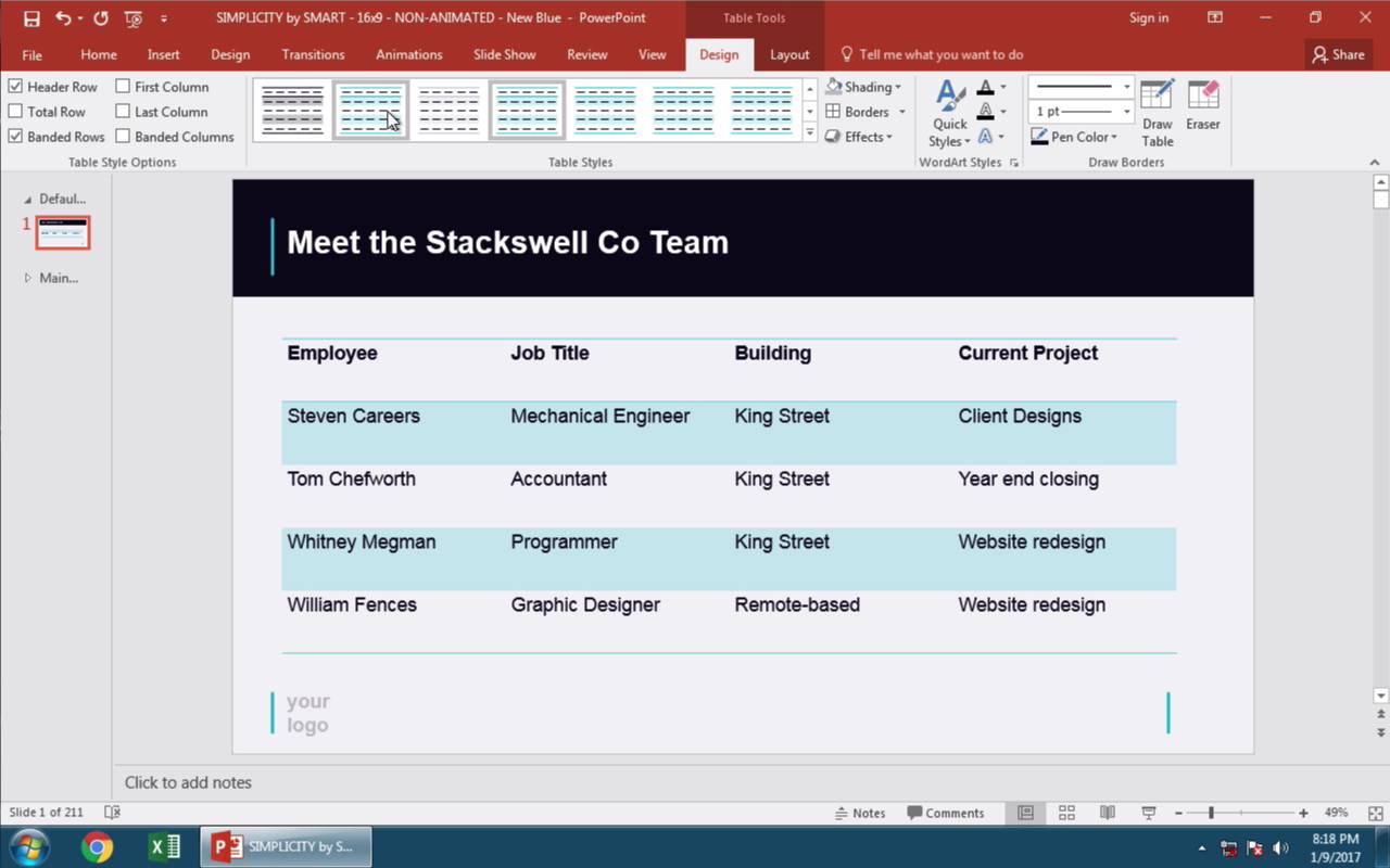 Can You Animate A Table In Powerpoint Without Borders Brokeasshome