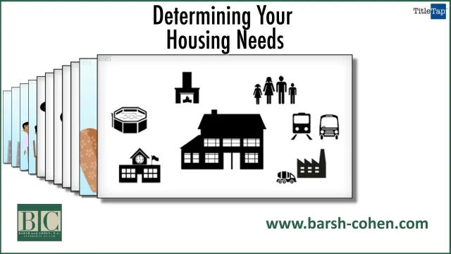 How Can I Determine My Housing Needs Before I Begin The Search ...