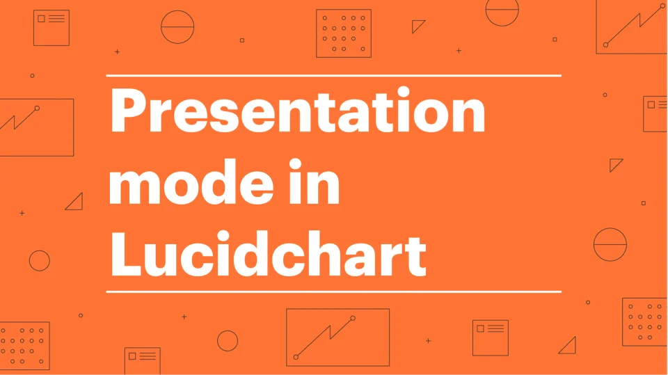 Presentation mode in Lucidchart